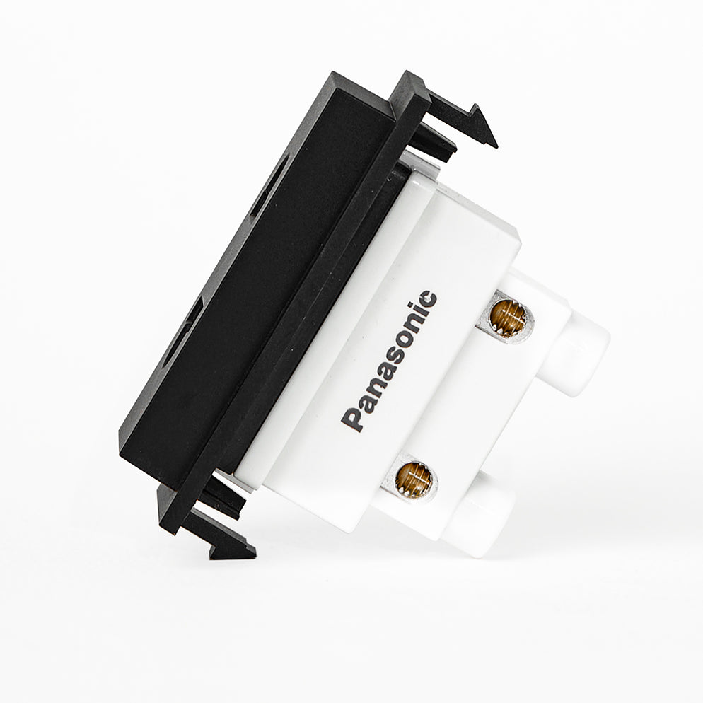 Universal socket 16A Black Roma Panasonic — ElSewedy Shop