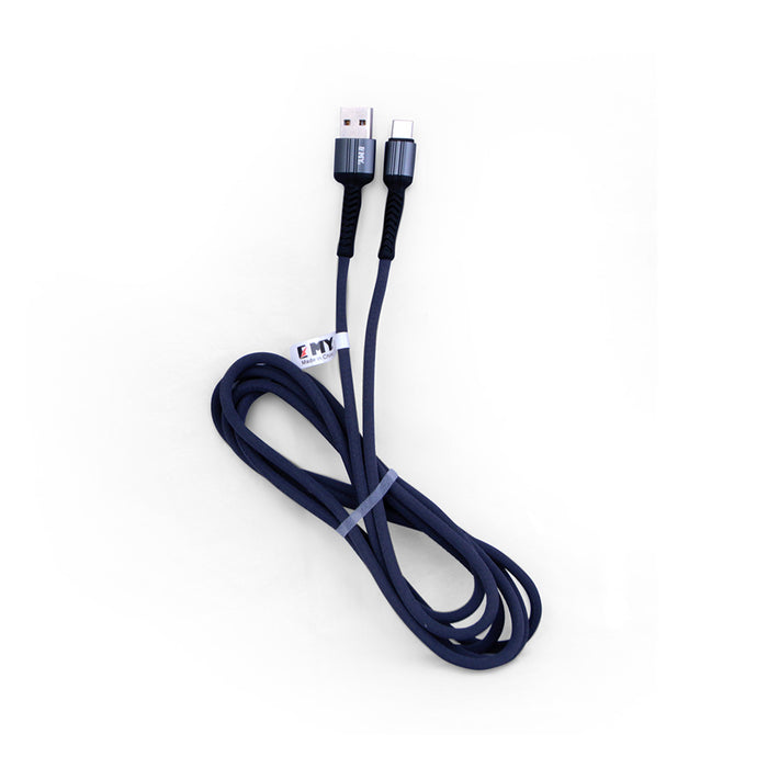 EMY Type C. Metal Plug Double Shield Cable 2M. — ElSewedy Shop