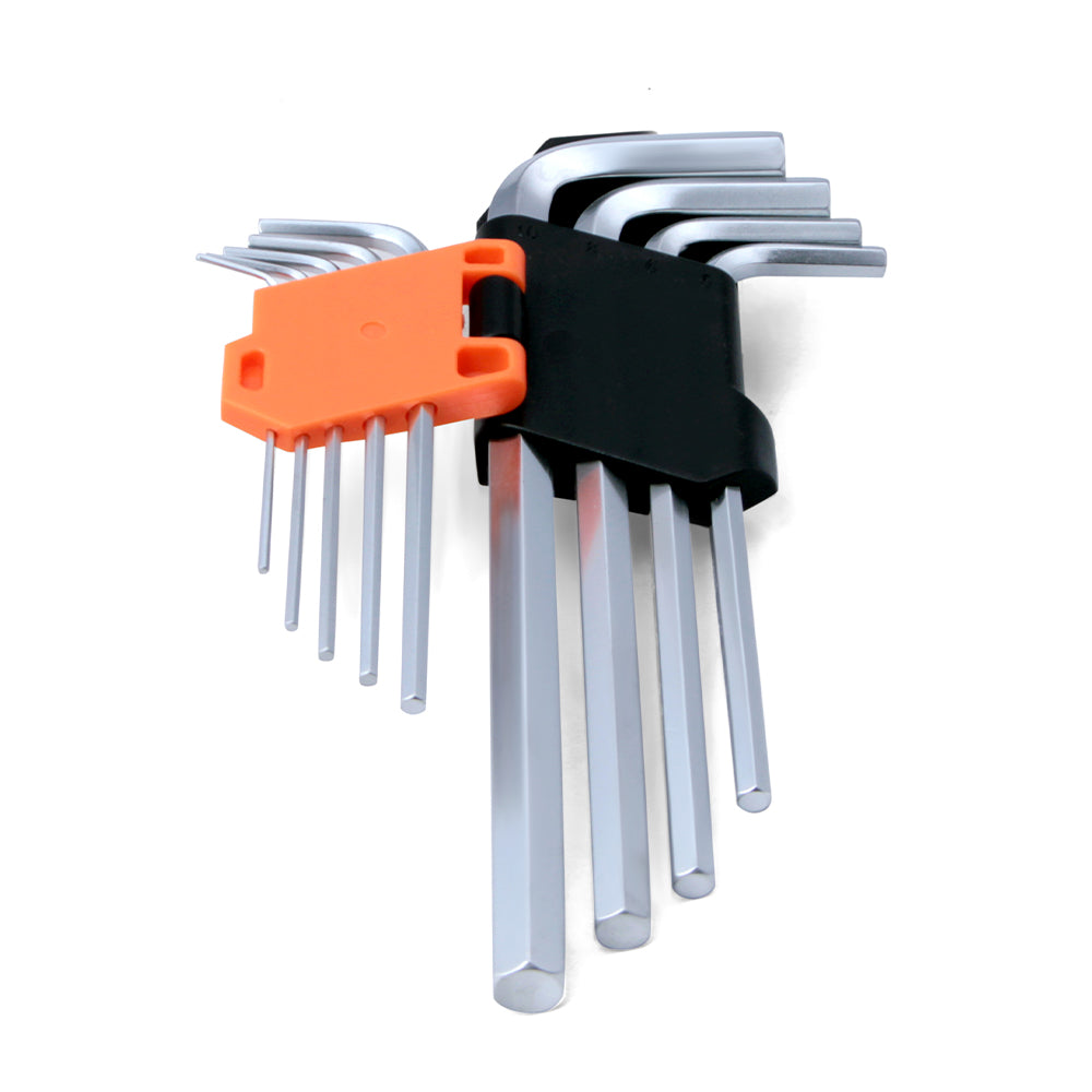 Wokin 9PCs. Allen Key Long Arm Diff. Size Hex Key Set — ElSewedy Shop