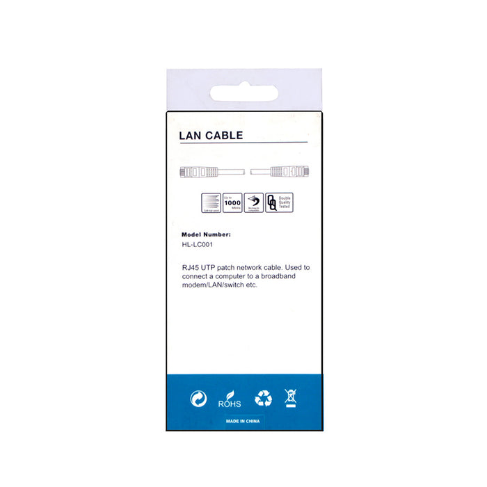 Blue Network Cable 3M. Blue — ElSewedy Shop