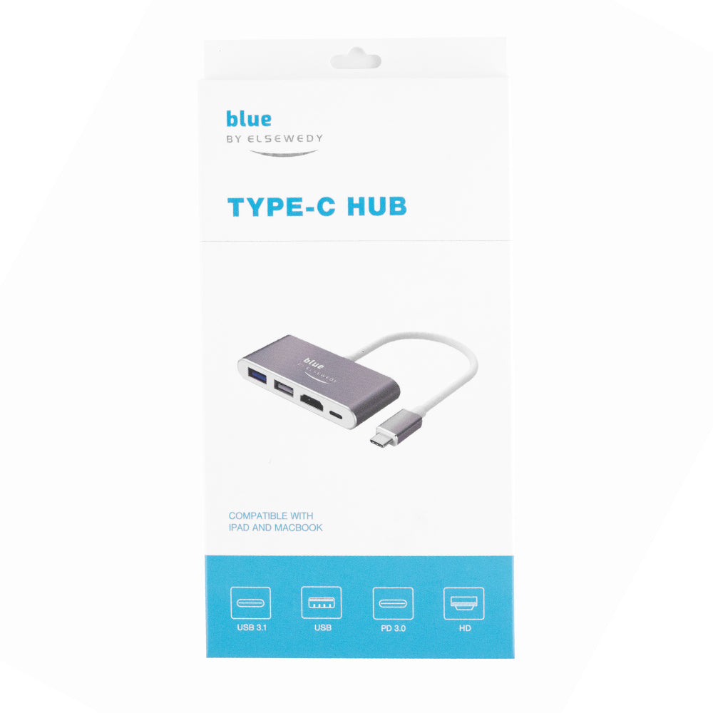 BLUE Type C. 3.1 Hub 6X1 . — ElSewedy Shop