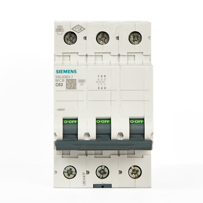 Siemens Circuit Breaker MCB 25A-3P-10KA — ElSewedy Shop