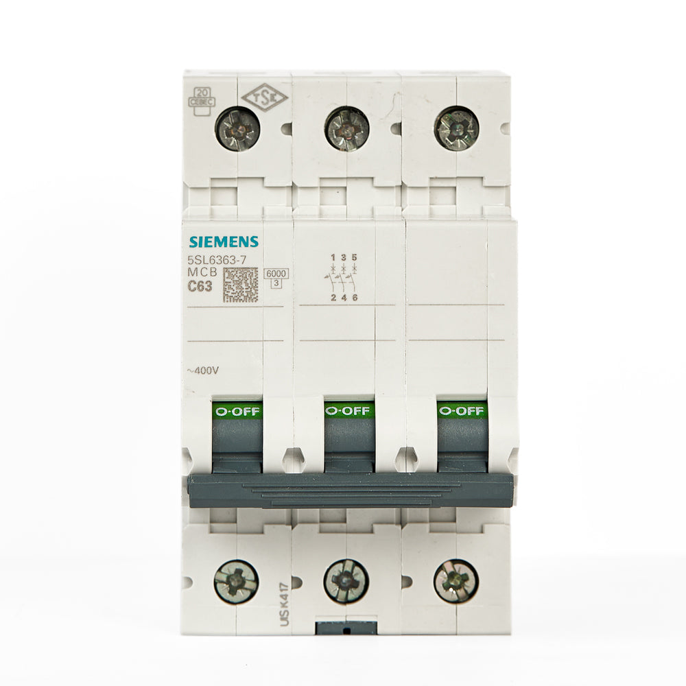 Siemens Circuit Breaker MCB 80A-3P-10KA — ElSewedy Shop
