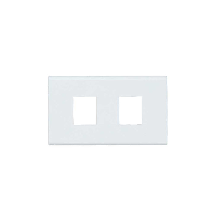 2M plate with mounting frame white Roma Panasonic — ElSewedy Shop