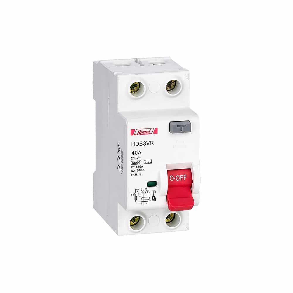 Himel Circuit Breaker RCCB 300 mA Two Poles 25 A — ElSewedy Shop